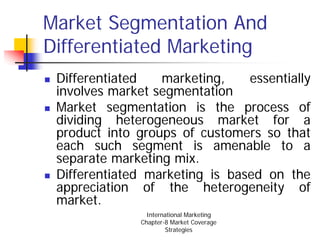 Market Coverage Strategies | PDF