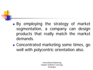 Market Coverage Strategies | PDF