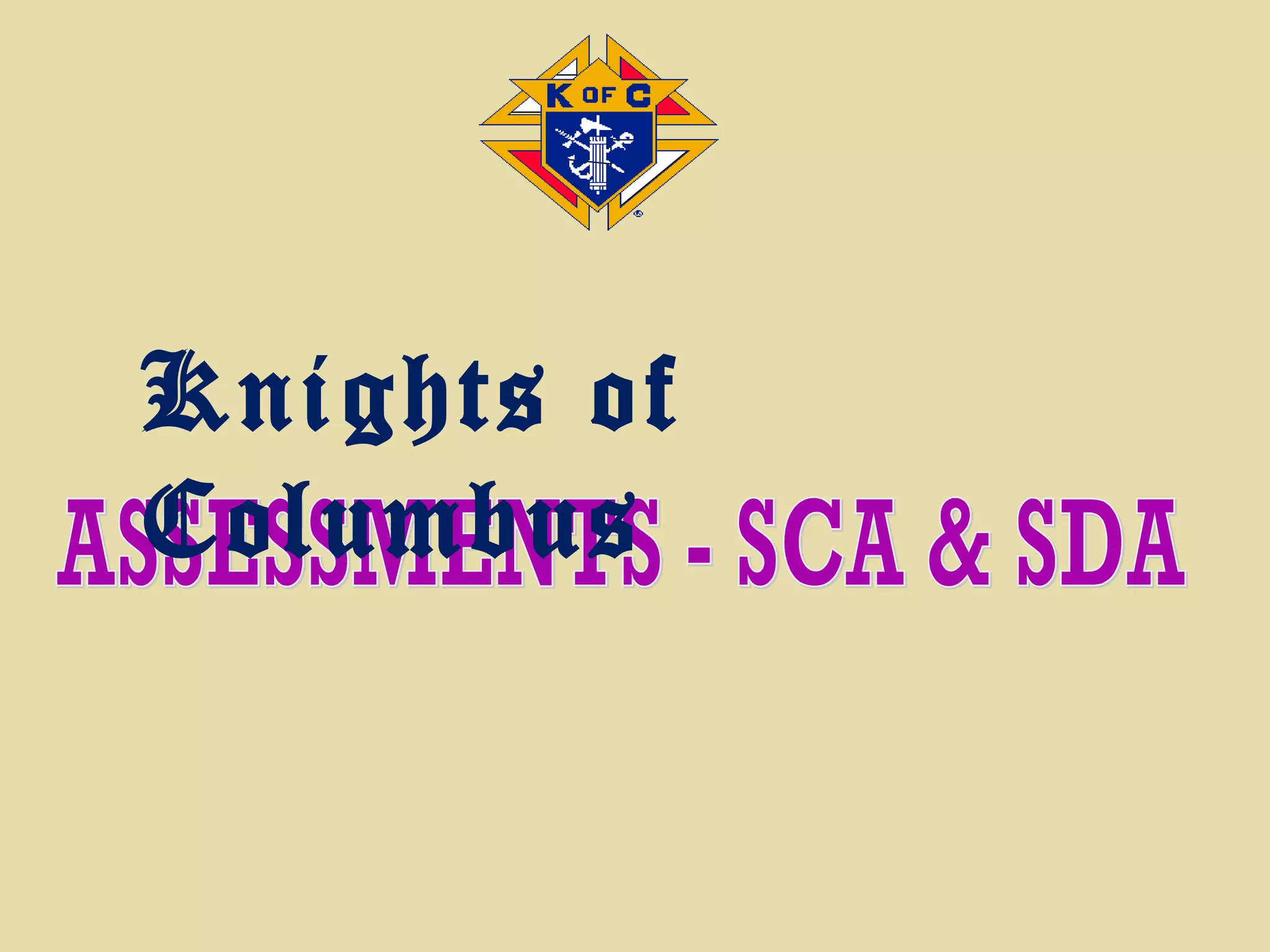 8. assessments sca & sda | PPT