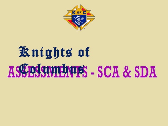 8. assessments sca & sda | PPT