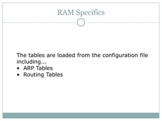 8. internal components of router | PPTX