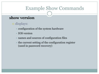 8. internal components of router | PPTX
