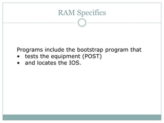 8. internal components of router | PPTX