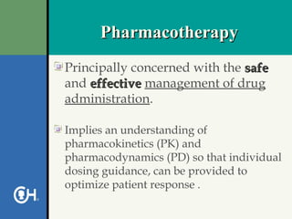 8. pharmacotherapy | PPT