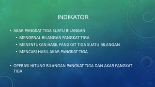 Akar Pangkat Tiga | PPTX