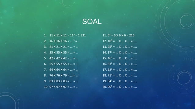 Akar Pangkat Tiga | PPTX