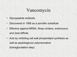 8. macrolides and others | PPT
