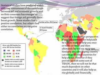 8.developing countries need trade ,not aid yashraj bodane | PPT