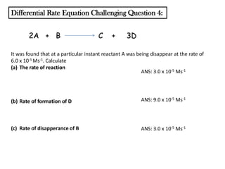 8.1 reaction rate | PPTX
