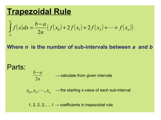 8.7 numerical integration | PPT