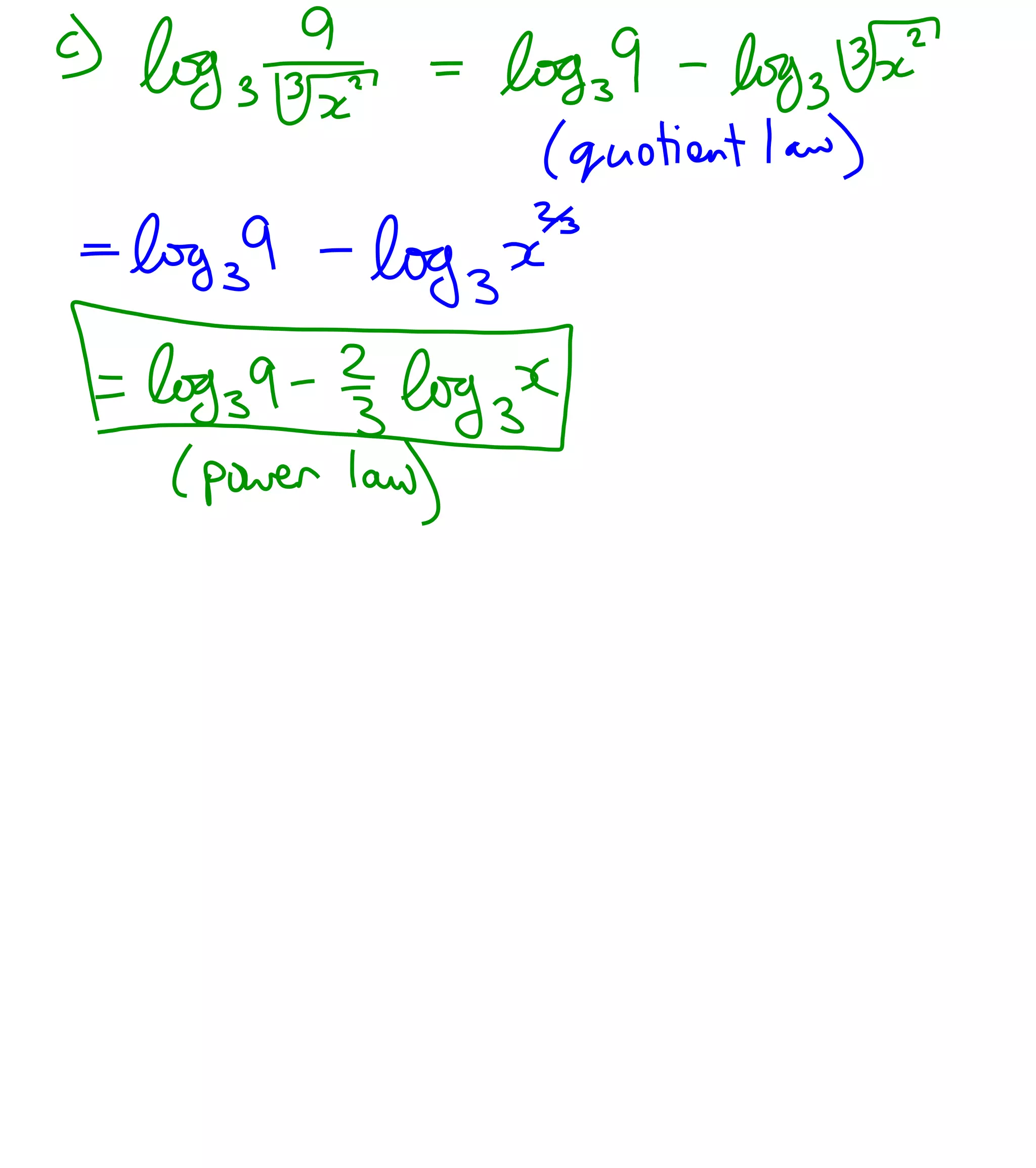 8.3 laws of logarithms | PPTX