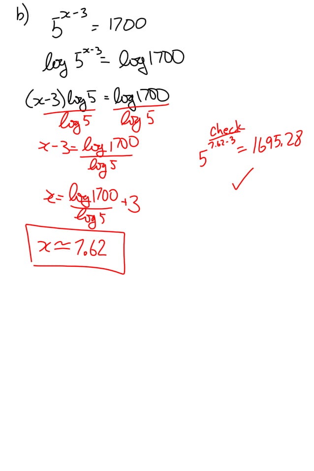 8.4 logarithmic and exponential equations | PPTX | Physics | Science