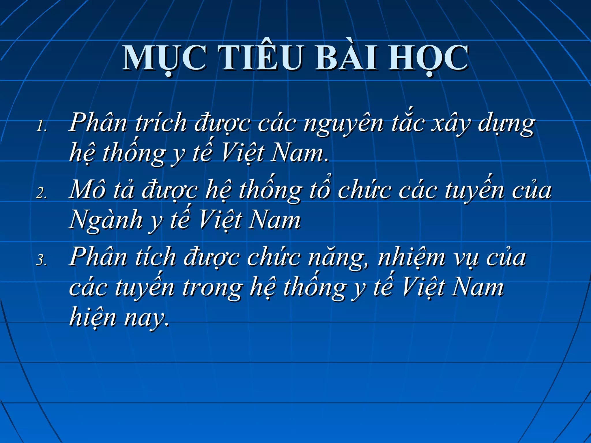 8.1.2014 he thong to chuc y te vn | PPT