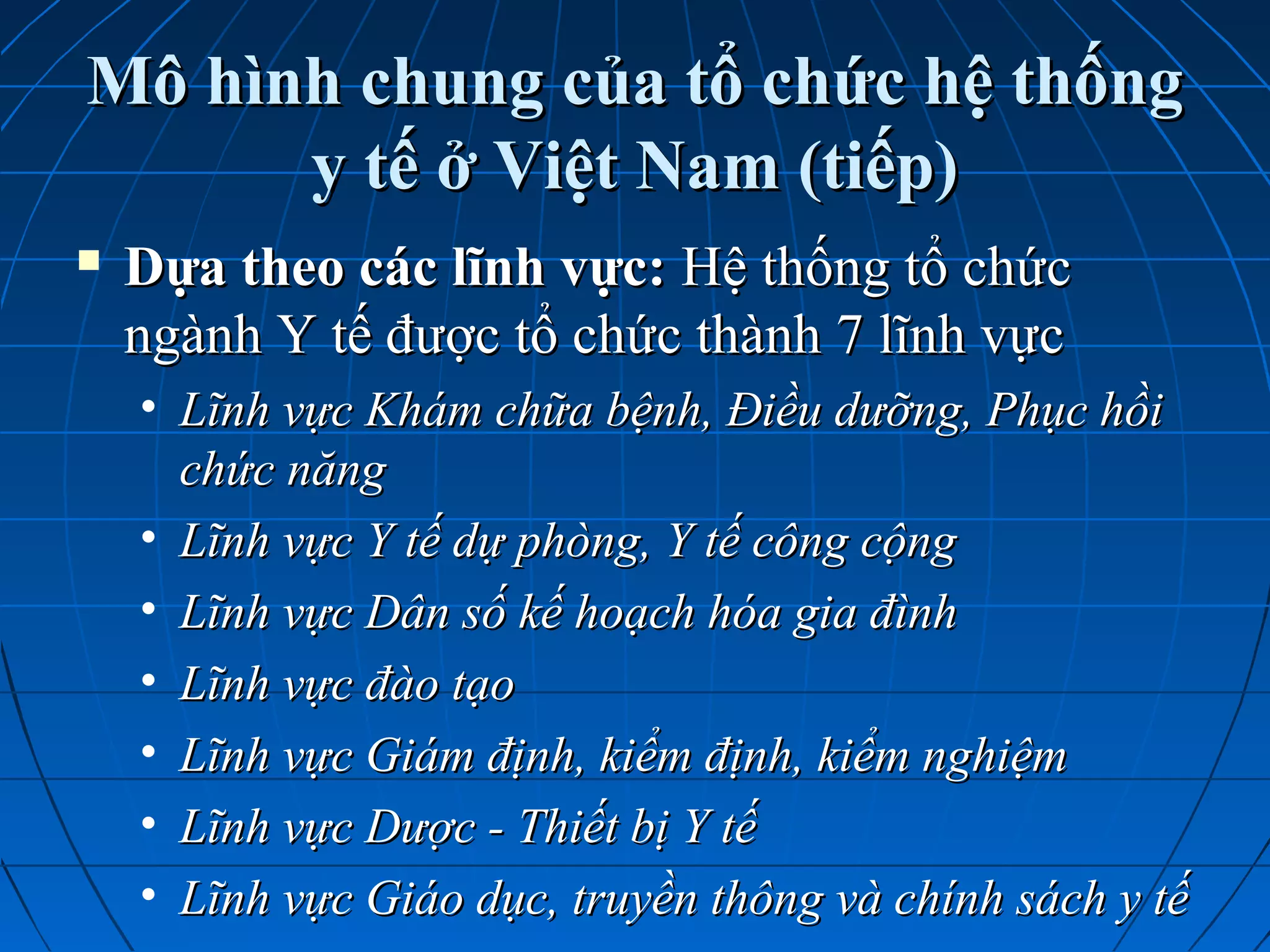 8.1.2014 he thong to chuc y te vn | PPT