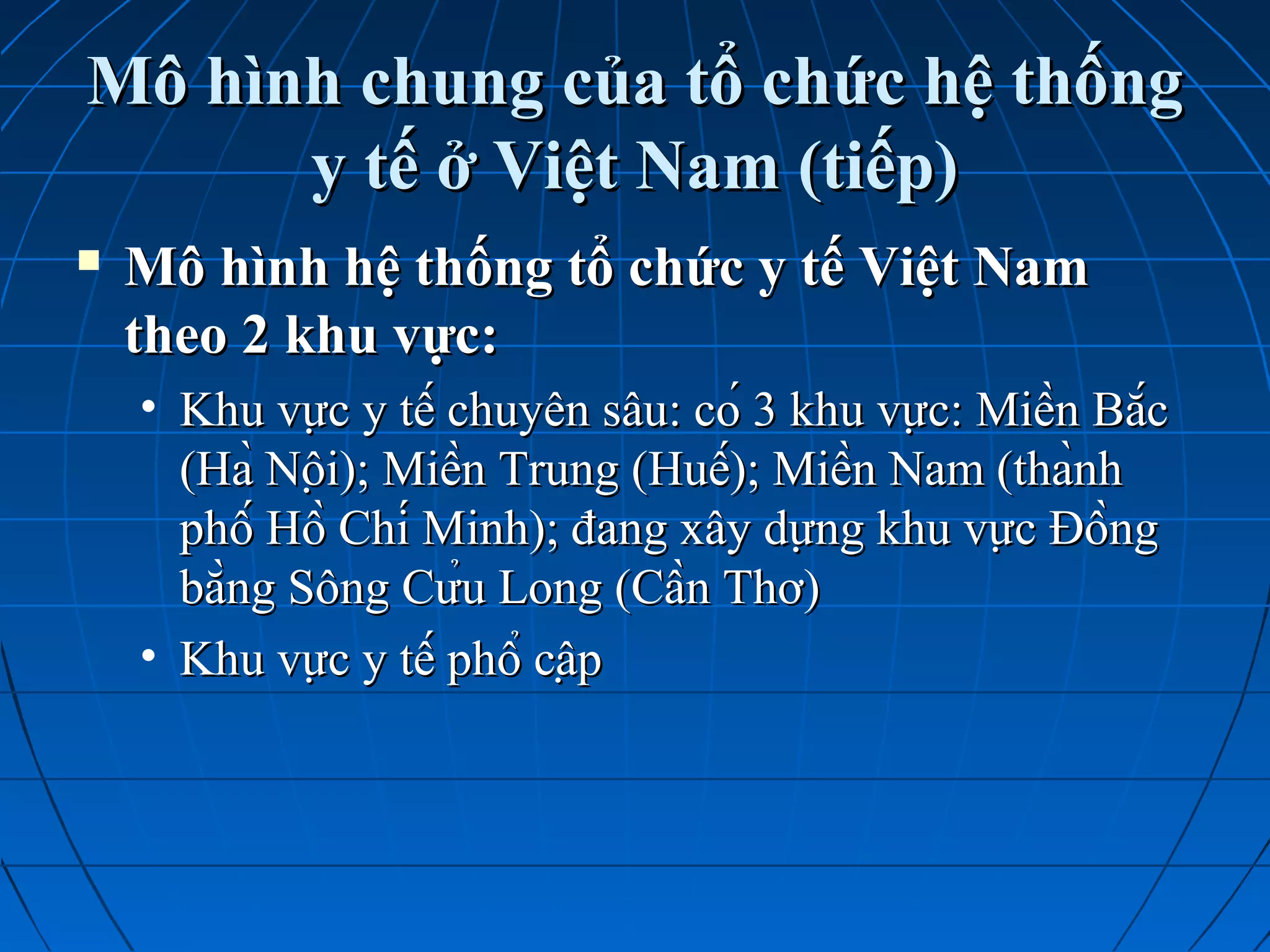 8.1.2014 he thong to chuc y te vn | PPT