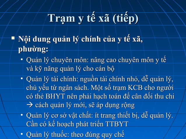 8.1.2014 he thong to chuc y te vn | PPT