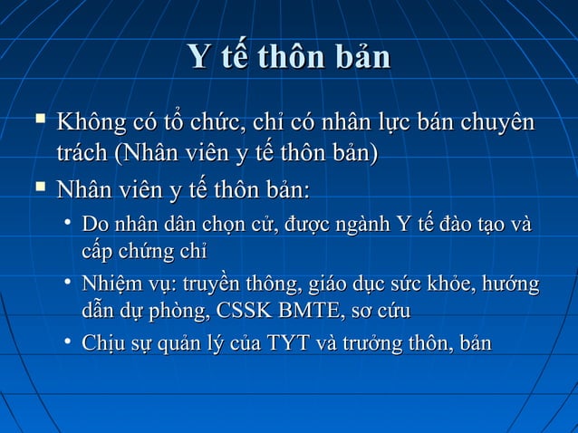 8.1.2014 he thong to chuc y te vn | PPT