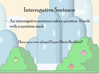 8.1 types of sentences | PPT