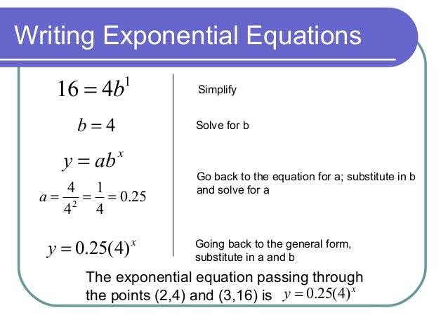 8.2 Exploring exponential models