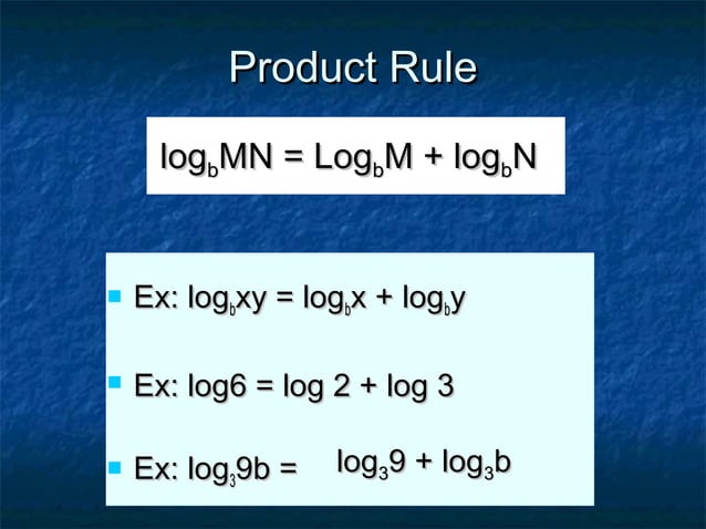 8.4 properties of logarithms | PPT