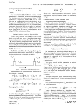 Artificial Intelligence Technique based Reactive Power Planning Incorporating FACTS Controllers ...
