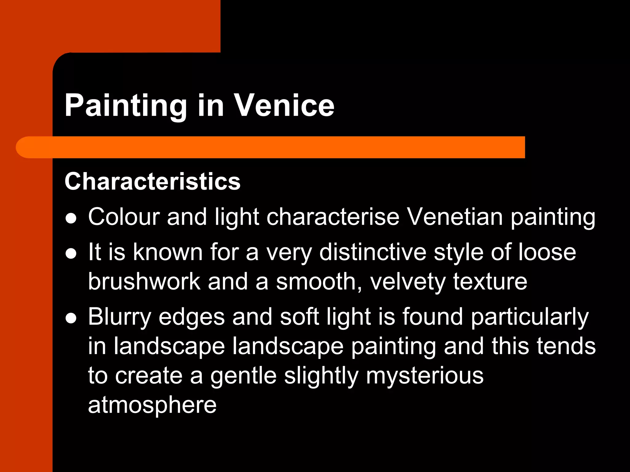 8. renaissance in venice | PPTX
