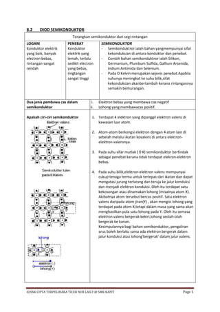 8.2 Diod Semikonduktor | PDF