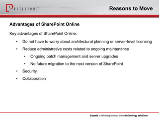 Best Practices for a Successful SharePoint Migration or Upgrade to the Cloud | PPT