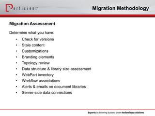Best Practices for a Successful SharePoint Migration or Upgrade to the ...
