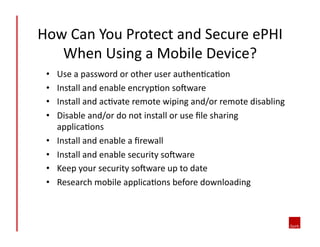Mobile Device Security | PDF