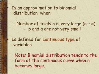 8. normal distribution qt pgdm 1st semester | PPT