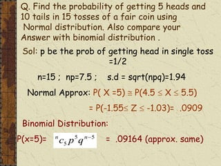 8. normal distribution qt pgdm 1st semester | PPT