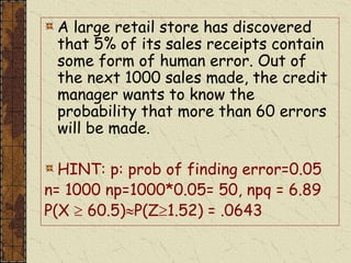 8. normal distribution qt pgdm 1st semester | PPT