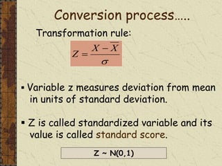 8. normal distribution qt pgdm 1st semester | PPT