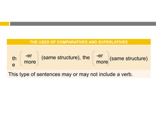 Problems with comparatives and superlatives | PPTX
