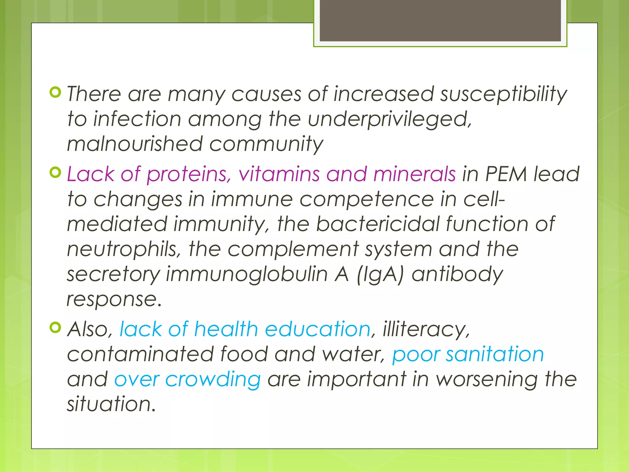 8. nutrition and immunity | PPT