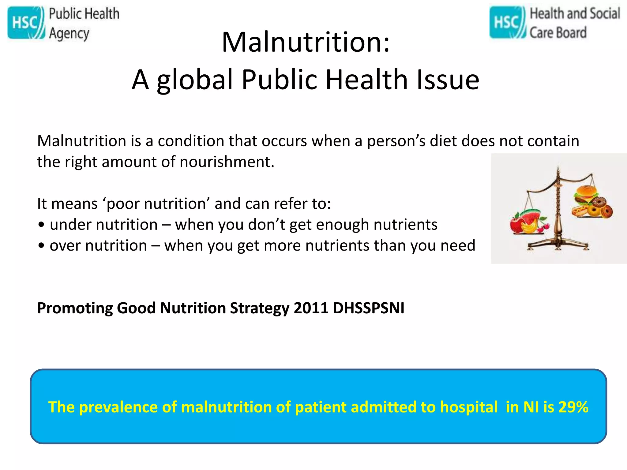 Malnutrition - The Public Health Issue Overshadowed by Obesity - Joanne ...