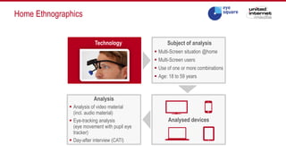 United Internet Media – Multi-Screen – A Peak into the Living Room! | PPT