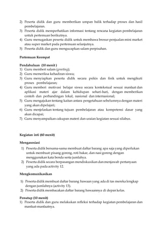 RPP labels and lists of things - Kurikulum 2013 Bahasa Inggris SMP/MTs ...