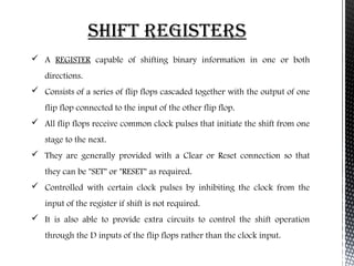 8.flip flops and registers | PPT