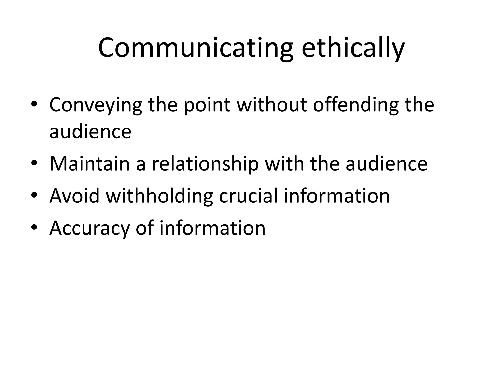 8.ethical issues in communication | PPTX