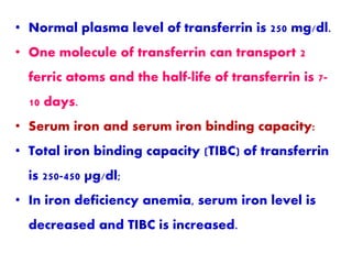 IRON METABOLISM | PPTX