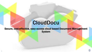 CloudDocu | PPT