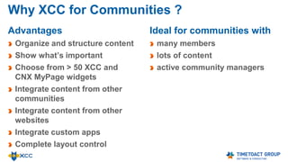 XCC Future Roadmap | PPT