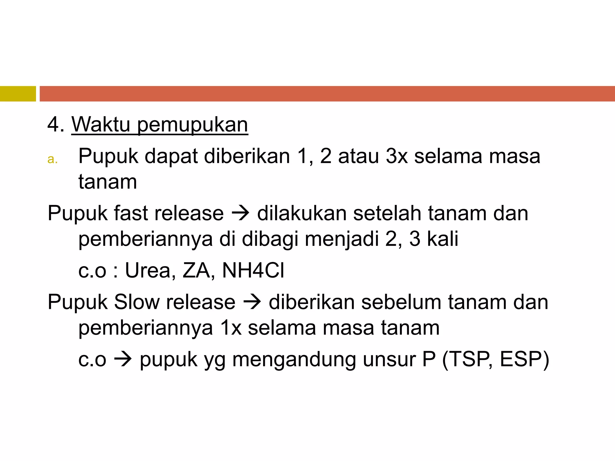 8. pupuk dan pemupukan | PPTX