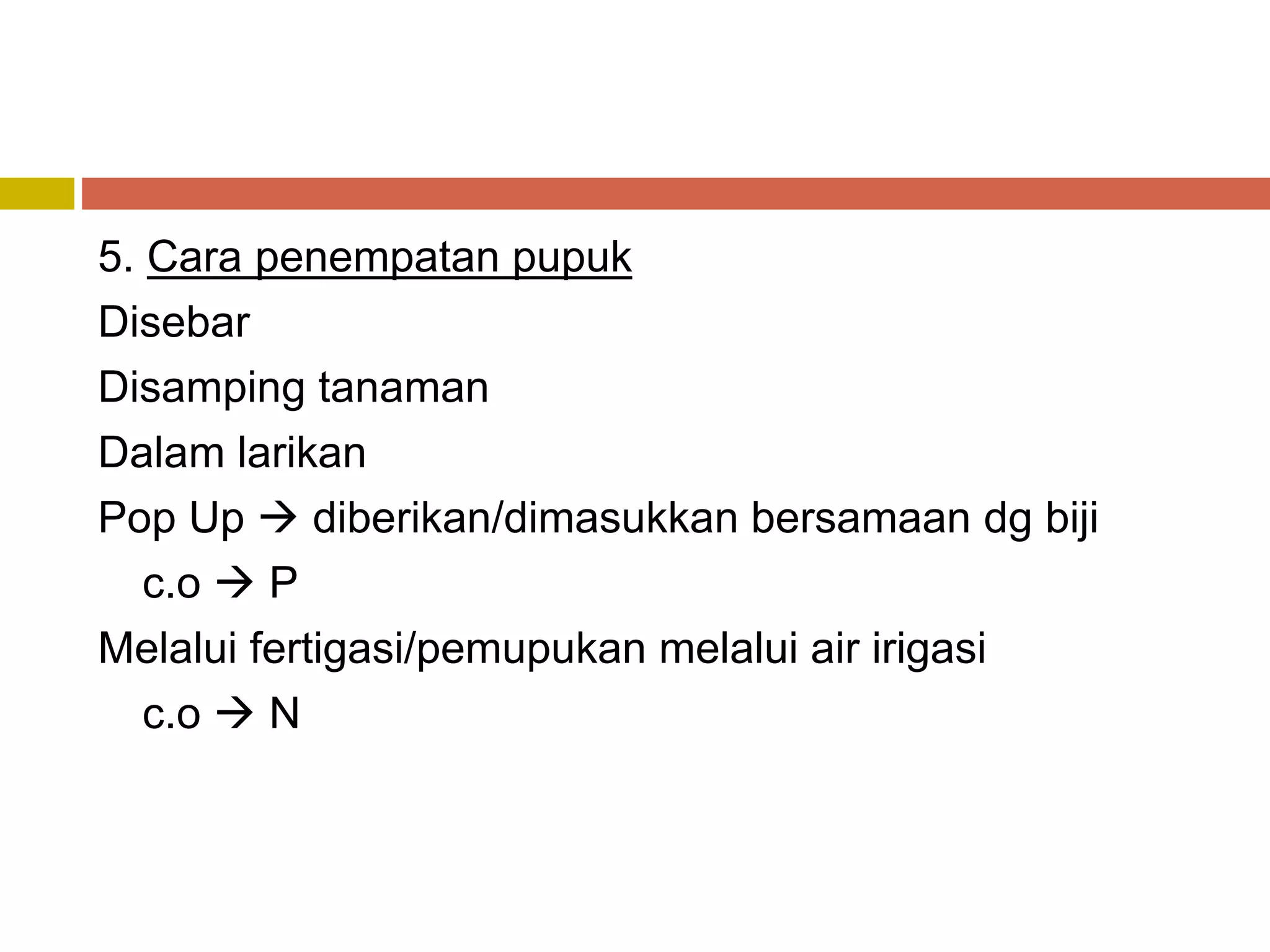 8. pupuk dan pemupukan | PPTX