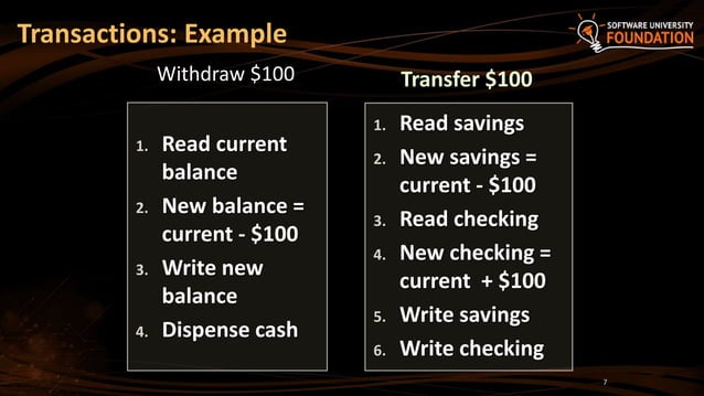Database Transactions and SQL Server Concurrency | PPT