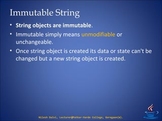 8. String | PPT | Programming Languages | Computing