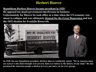 Hogan's History- Great Depression & the New Deal | PPT