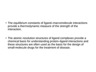 8.protein ligand interactions | ODP